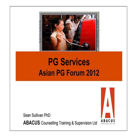 Problem Gambling Services – Asian Practitioners | PDF