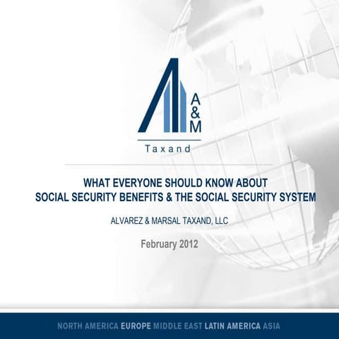 Social Security Presentation | PPTX