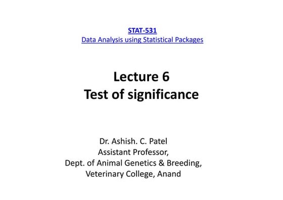 Z-Test with Examples | PPT