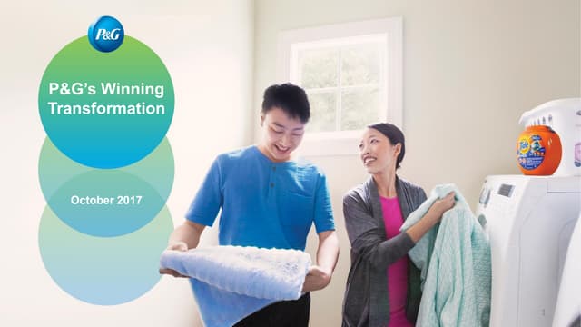 Procter and gamble (P&G) | PPTX