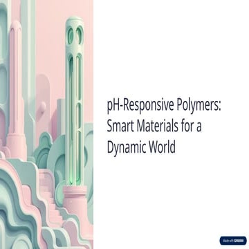 Smart polymers | PPT