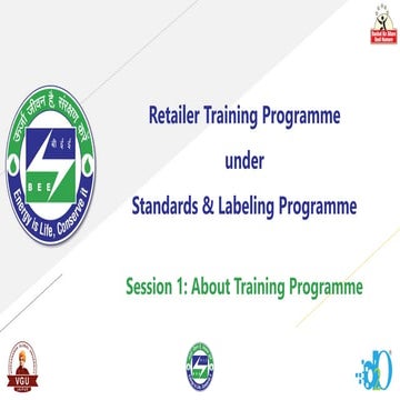Retailer Training Presentation Engineers | PDF