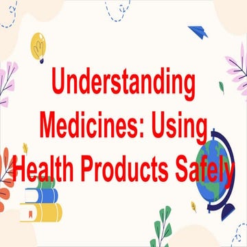 HOW MEDICINE ARE USED | PPTX
