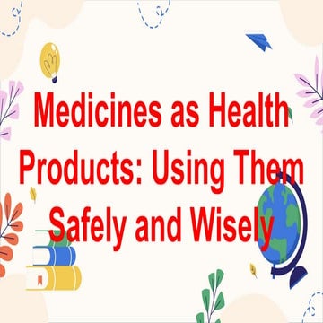 HOW MEDICINE ARE USED | PPTX