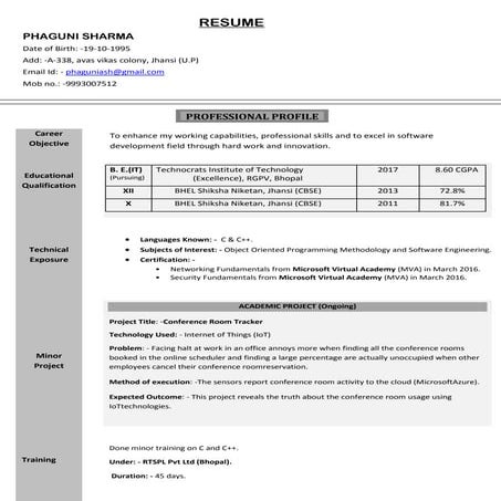 Piyush_Resume