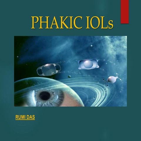 Phakic Intraocular lens | PPTX