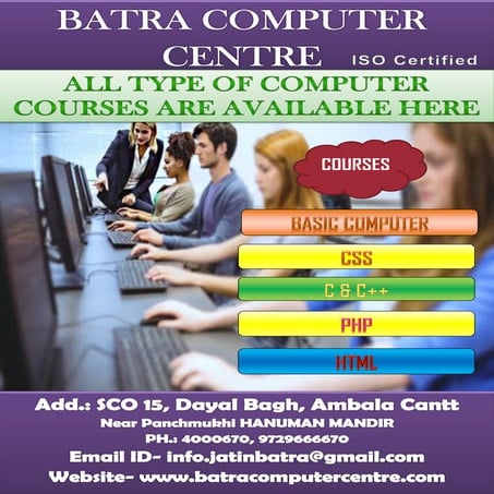 Batra computer centre | PDF
