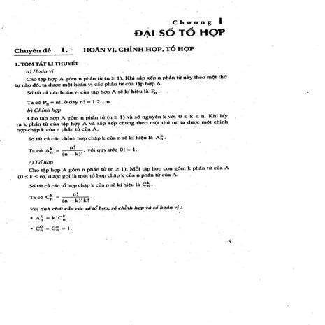 Phan huy khải tự học tổ hợp | PDF