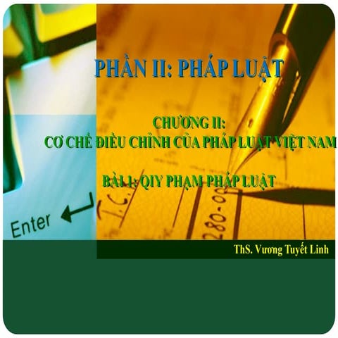 PHAN II_Chuong II_Bai 1_Phap Luat Dai Cuong.ppt