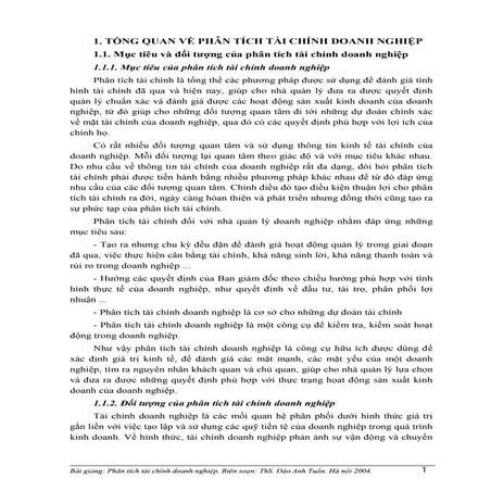 Phan tich tcdn(1) | PDF