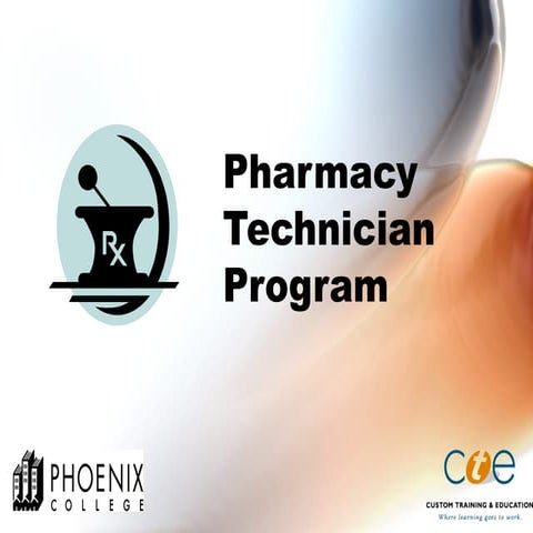 Pharmacy Technician Orientation | PPT