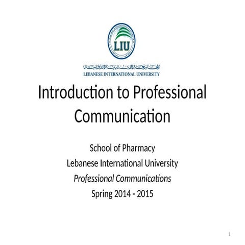 PHAR 415 MANUAL SPRING 015.ppt.........x | PPT