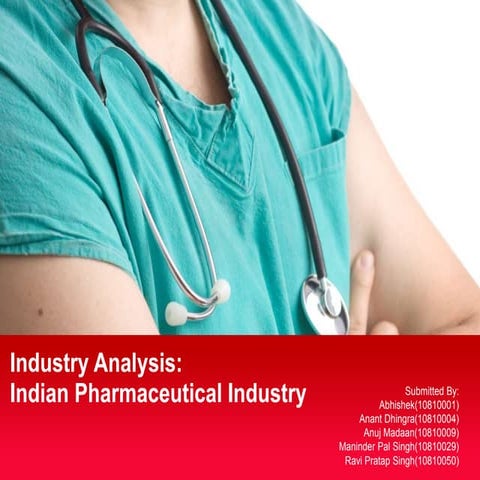 Pharma industry 1-4_9_29_50 | PPTX