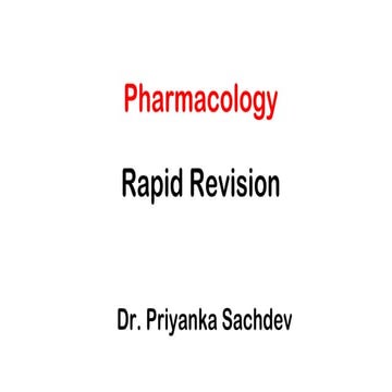 Pharma Part 2 Pdf Pharmacology Pharmacology Pdf