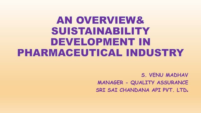 Pharmaceutical Industry Departments roles and responsibilities manasa ...