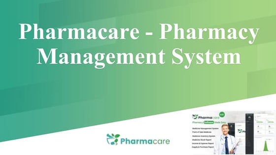 PPT-Presentation-Pharmacy-Management-System-Project.pptx | Databases ...