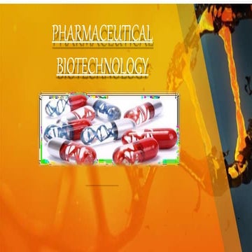 Pharmaceutical - biotechnology - 1.pptx