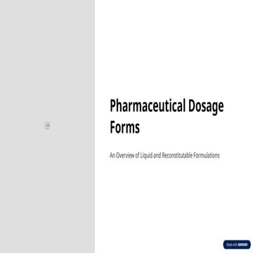 Pharmaceutical-Dosage-Forms.pptx........ | PPTX