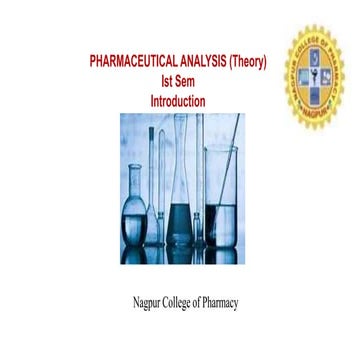 Pharmaceutical analysis Introduction.pptx