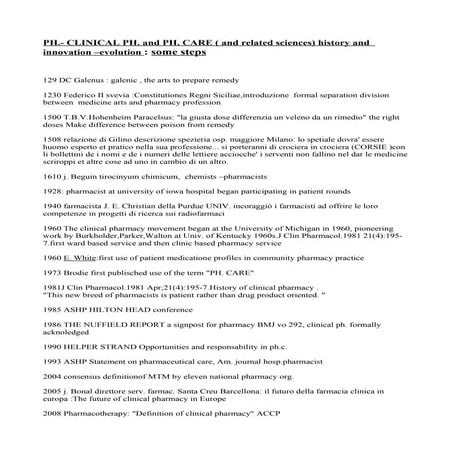 Pharmaceutical care and clinical pharmacy evolution some steps 2015 dr ...