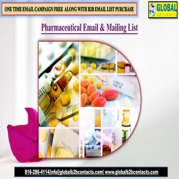 Pharmaceutical email & mailing list | PPT