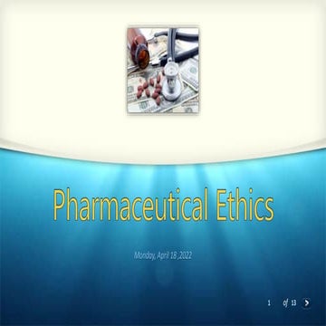 Pharmaceutical Ethics.pptx