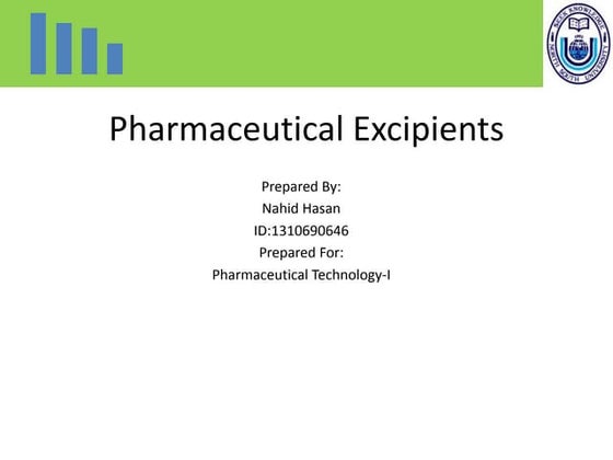 Colorants in Pharmaceutics | PPT