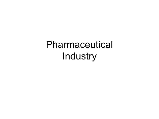 Pharmaceutical Industry Departments roles and responsibilities manasa ...