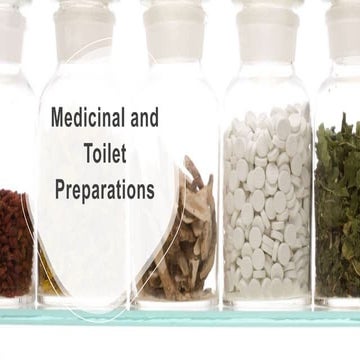 Pharmaceutical Jurisprudence (BP505T) Unit-3 Medicinal & Toilet ...