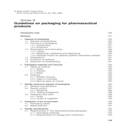 Pharmaceutical packaging | PDF