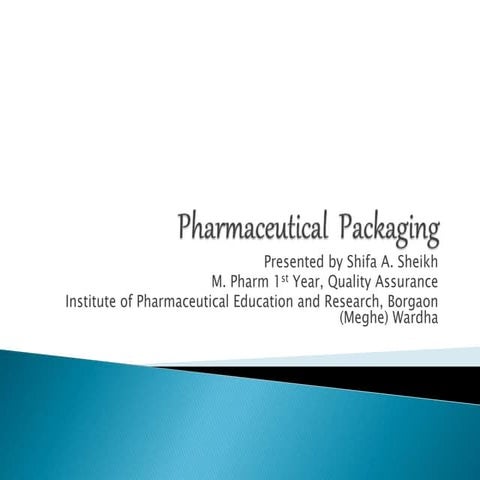 container closure system | PPTX