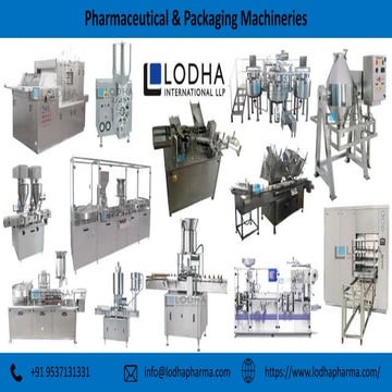 Pharmaceutical & packaging machineries | PPT