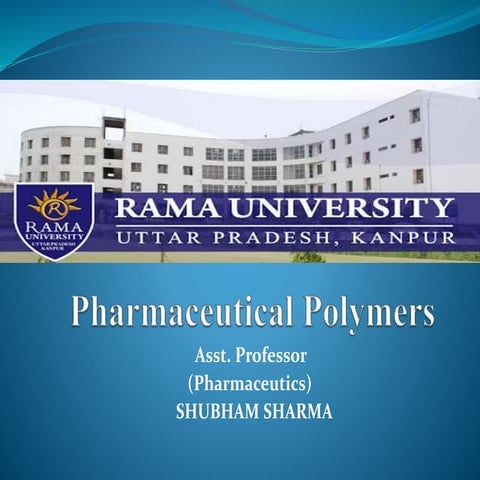 Pharmaceutical Polymers.pptx