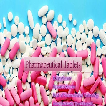 PHARMACEUTICAL TABLETS.pptx