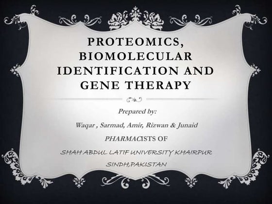 The Role Of Proteomics In Drug Discovery And Development (1).pptx ...