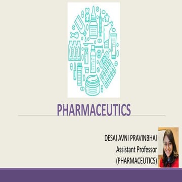 Pharmaceutics | PPTX | Pharmaceutical Industry | Industries