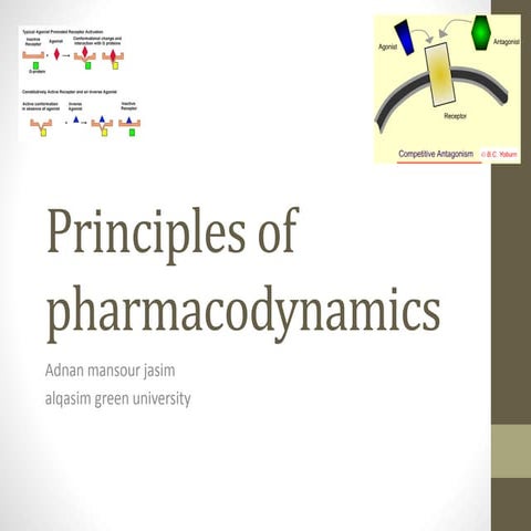 Pharmacodynamics 2020 | PPT
