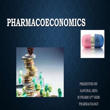 Pharmacoeconomis | PPTX