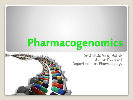 Pharmacogenomics | PPT