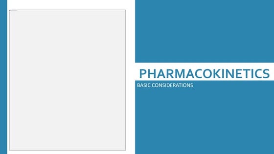 Pharmacokinetics and pharmacodynamic correlation in drug therapy | PPTX