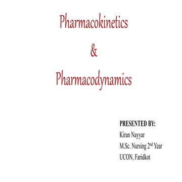 Pharmacokinetics and pharmacodynamics.pptx
