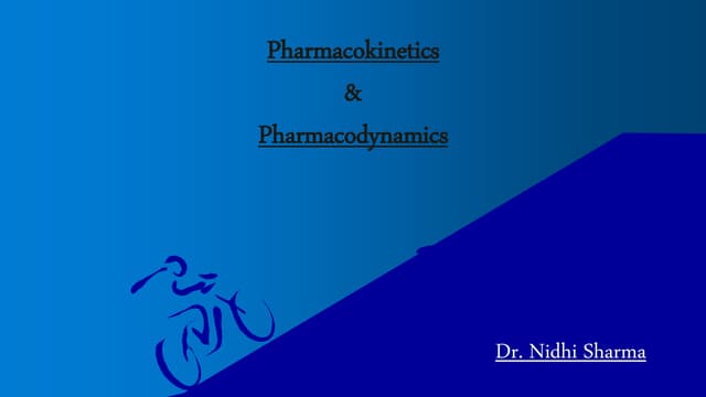 Pharmacokinetics | PPTX