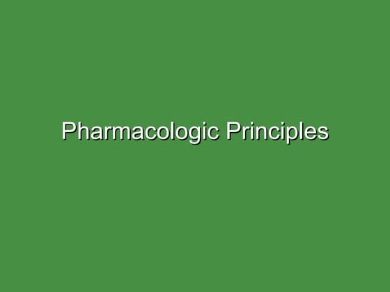 Common term in pharmacology | PPTX