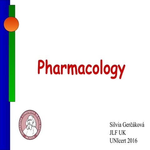 Pharmacology | PPT