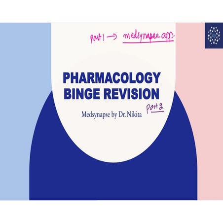 pharmacology binge annot................. | PPT