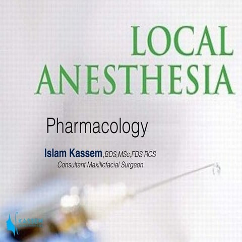 Pharmacology of local anesthesia | PDF