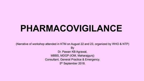 Causality Assessment in Pharmacovigilance | PDF | Substance Abuse ...