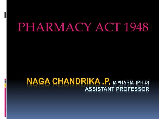 Drugs and cosmetics act-Control Of Spurious Drugs | PDF