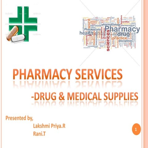 Pharmacy services | PPTX