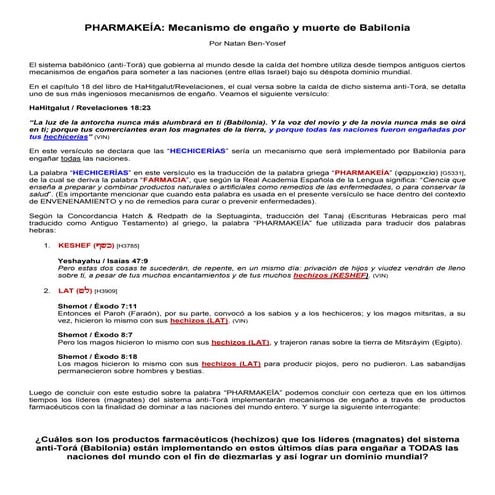 Pharmakeia | PDF